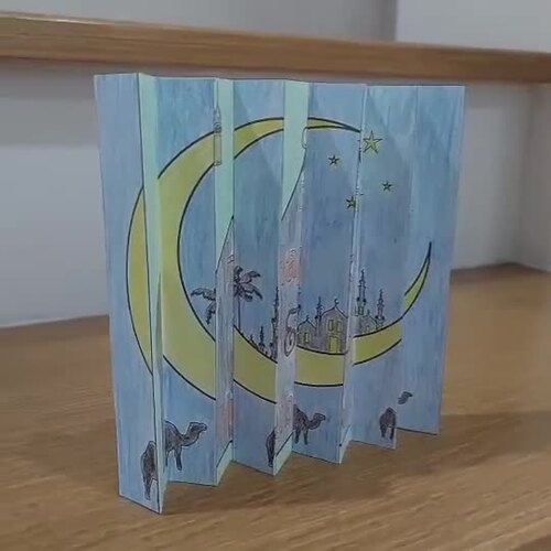 Ramadan Eid al Fitr Coloring Pages / Activities Craft Agamograph For Kids