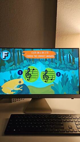 Froggy Hop Spring Treble Line Note Interactive Elementary Music ...