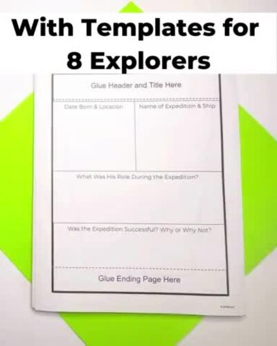 Antarctica Explorers Biography STEM Project about the History of Antarctica