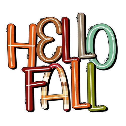 7 Scribble Doodle Alphabet fall, Autumn bulletin board letters font for ...