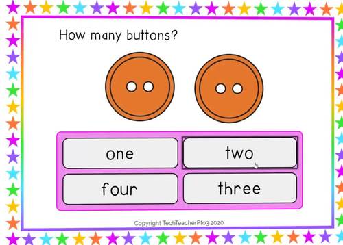 Matching Number Name to Quantity BOOM LEARNING CARDS Activity | TpT