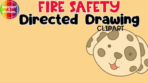 Fire Safety Directed Drawing Clipart | Step By Step Drawing Clipart Images
