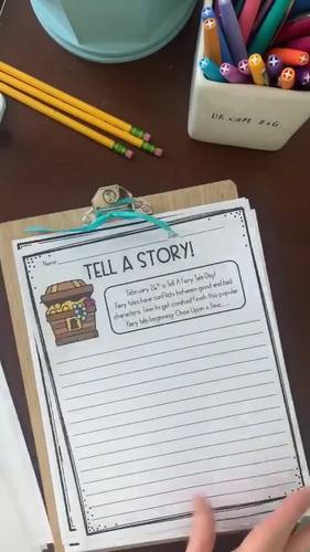 February Writing Prompts, Activities, Journal Topics with Digital