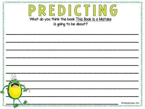 This Book is a Mistake | SEL Self Esteem Activities, Self Confidence Lesson