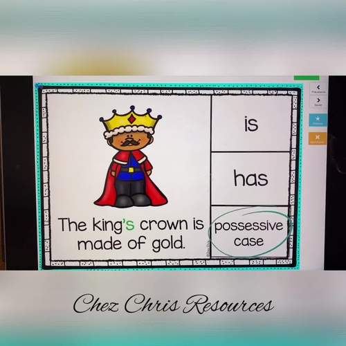 BOOM Cards : 'S - Contraction or possession ? by Chez Chris | TPT