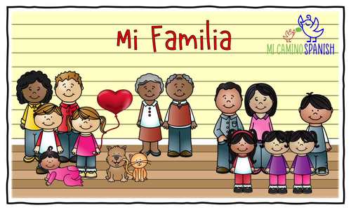 Mi Familia, Level 1 (PowerPoint Presentation!) by Mi Camino Spanish