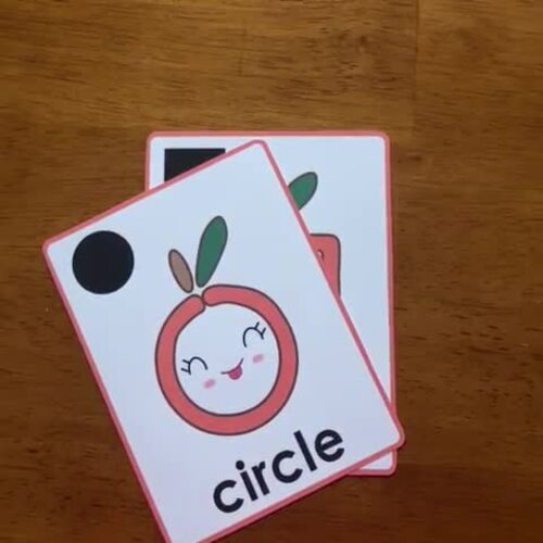 Apple Themed Shapes PlayDoh Cards, Play Dough Activity, Toddler ...