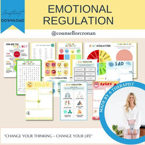 Self regulation worksheets, feelings check in, zones of regulation ...