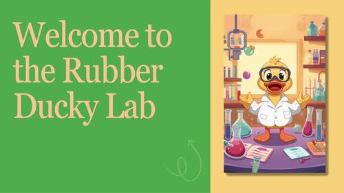Rubber Ducky Sink or Float Lab, K–2 STEM Science Activity by Innovative ...