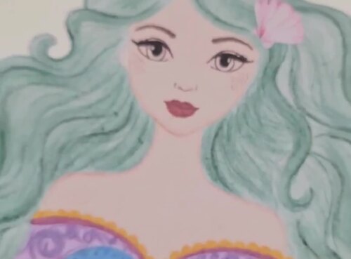 Articulated Mermaid Paper Dolls, Mermaid Paper Craft, Kids Ocean Craft