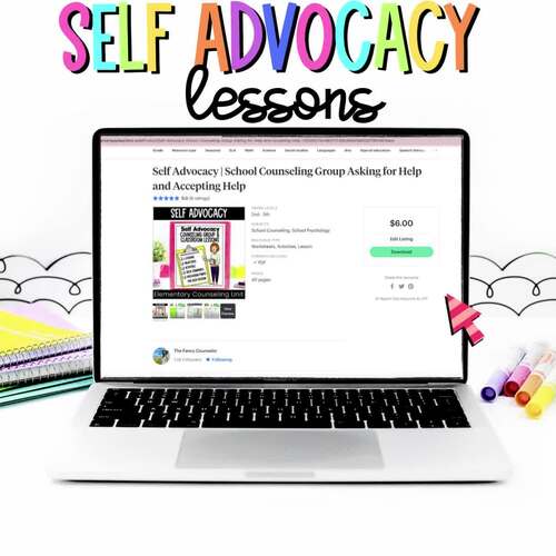 Self Advocacy | School Counseling Group Asking for Help by The Fancy ...