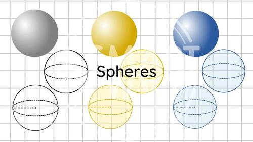 3D Shapes Clip art - Middle School Math and Geometry by Smart Way