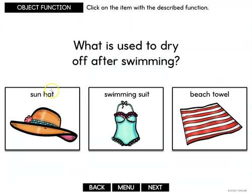 Beach Theme Speech Therapy Activities Language Articulation Mixed ...