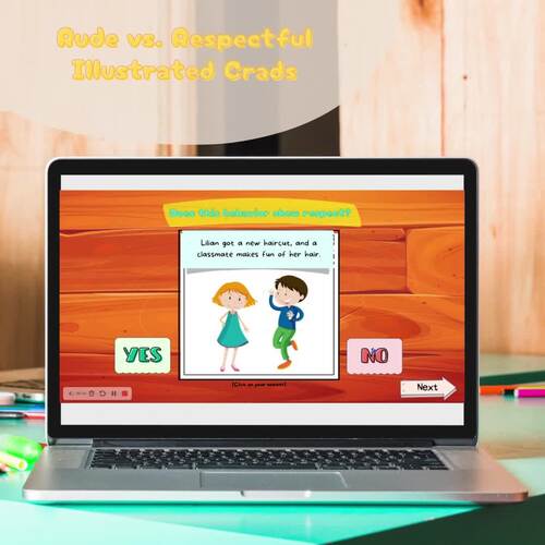 Respectful vs. Rude Illustrated Multi-purpose Cards with Digital Version