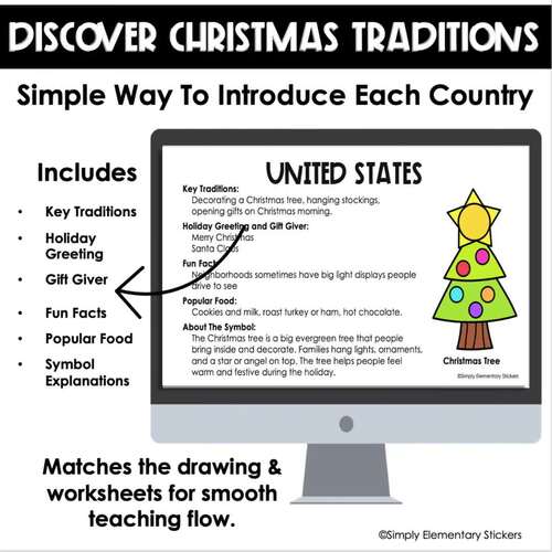 Holidays Around The World Directed Drawing Writing Activities & Powerpoint