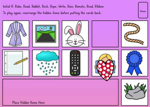 Digital Valentine's Day Articulation Game - Find The Hidden Love Bugs