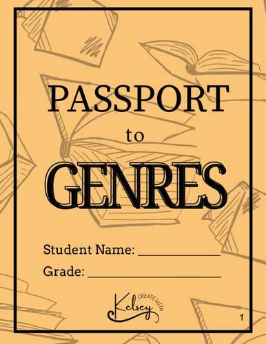 Reading Passport Book Genres | ELA Mystery, Folktales, History, Fantasy ...
