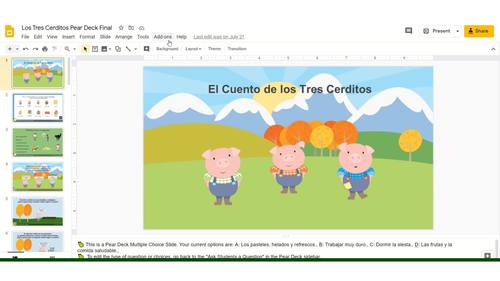 Reading Comprehension Digital BUNDLE Los Tres Cerditos The Three Little ...