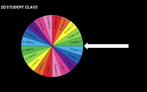 Editable Random Student Name Generator by Share Teach Wonder | TPT
