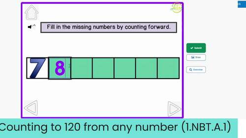1st Grade Math Test Prep & End-of-Year Review | BOOM Cards | CCSS 1.NBT