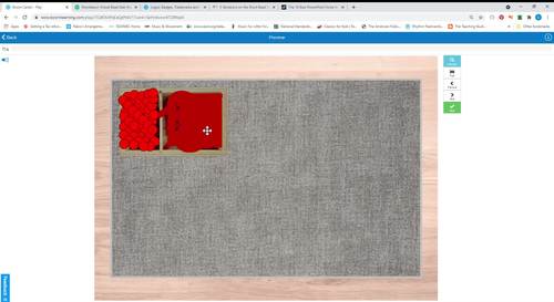 Montessori Math Virtual Cards and Counters Material Numeracy BOOM