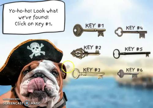 Musical Adventure - Pirate Theme Interactive BOOM Cards - Escape Room