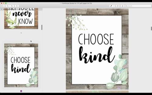 Motivational Quote Posters Shiplap Rustic Farmhouse Greenery | TPT