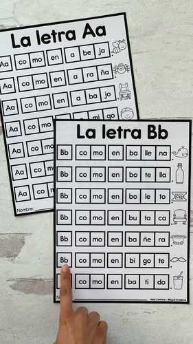 Fluidez del Abecedario Lectura Alphabet Fluency Reader in Spanish