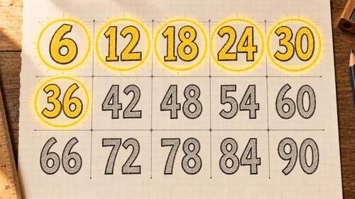 6’s Math SONG, VIDEO, & Bonus Slides, Extension Sheets by Jojo's Classroom