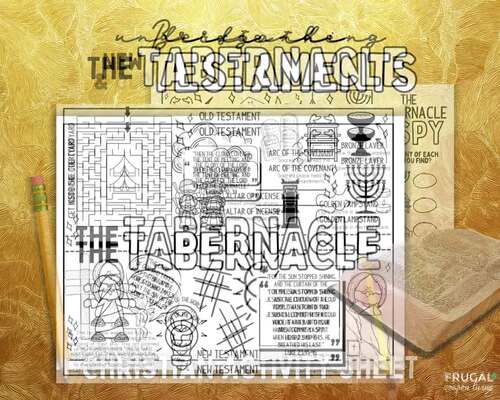 The Tabernacle of Moses Explained - Exodus Printable Activity ...