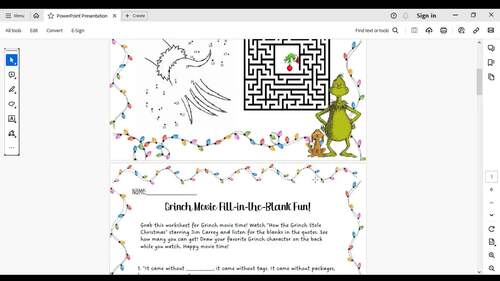 Grinchmas Activities - Grinch Day - Green Day Fun! by TheThriftyClass