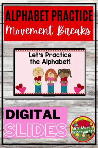 Let's Practice the Alphabet and Numbers Movement Activity Slides ...