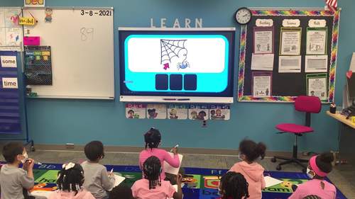 CVC Game Short E - Sound It Out - Write It Out - Interactive Activity
