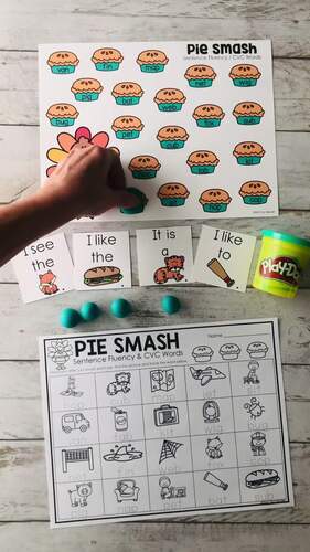 Sentence Fluency - Sight Word Fluency - CVC Words Fluency - CVC Games