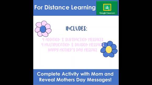 2020 Mother's Day Digital Interactive Math Game | Distance Learning ...