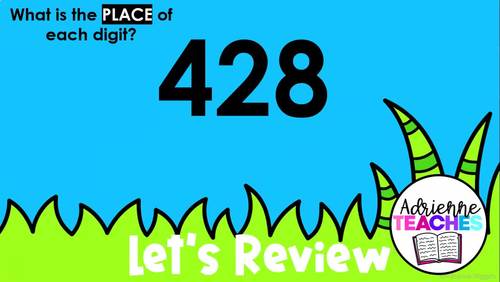 Rounding 3 Digit Numbers Mini Lesson - PPT & Google - Distance Learning