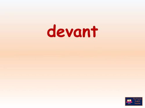 EFL / ESL POWERPOINT PRESENTATION on PREPOSITIONS OF PLACE for French ...