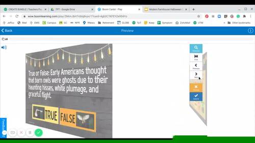 Halloween Daily Slides + Facts and Trivia Boom Cards™ by Crosswalk ...