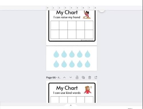 Winter token board │ Raindrop token economy │ Pre-K, kindergarten ...