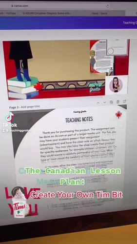 TimBiebs. Design Your Own Timbit. Media and Advertising Project Junior ...