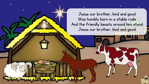 Music: The Friendly Beasts, Traditional Christmas Song, Vocal Music ...