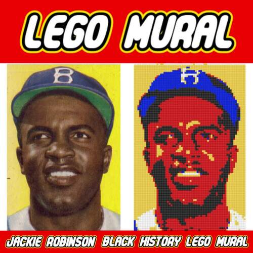 Black History Lego Mural by Fuglefun | TPT