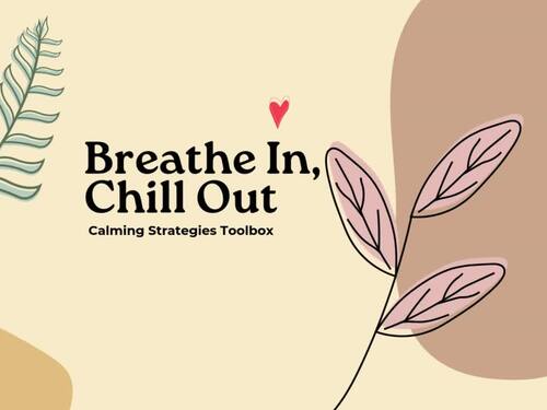 Calm Down Strategies SEL Lesson & Printable Toolbox Worksheet ...
