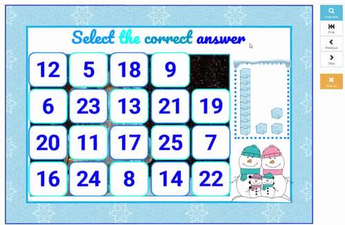 Place Value Games Counting Tens and Ones to 25 Mystery Picture Boom ...