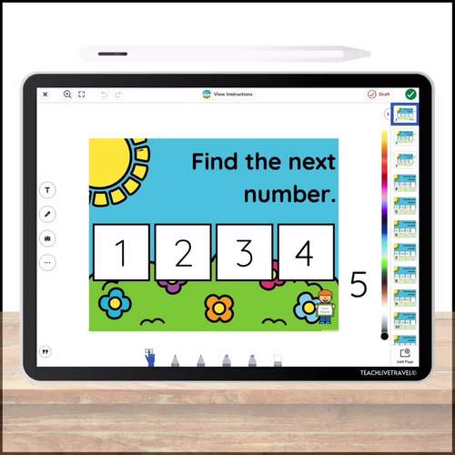 Find the Number (Ones) K.CC.A.2 - Kindergarten - Counting & Cardinality ...