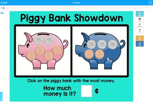 Comparing Canadian Coins to 20 Cents Boom Cards by Hanging Around in ...