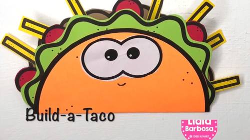 Build-a-Taco Craft for Cinco de Mayo by Lidia Barbosa | TPT