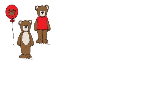 Grizzly Mascot clip art, bear clip art digi stamp COLORED by Melonheadz ...