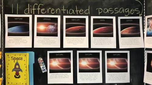 Space Mega Reading Unit by Amy Labrasciano | Teachers Pay Teachers