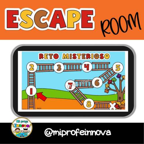 Digital Escape Room Vowels in Spanish - Fall | Actividades de Vocales y ...